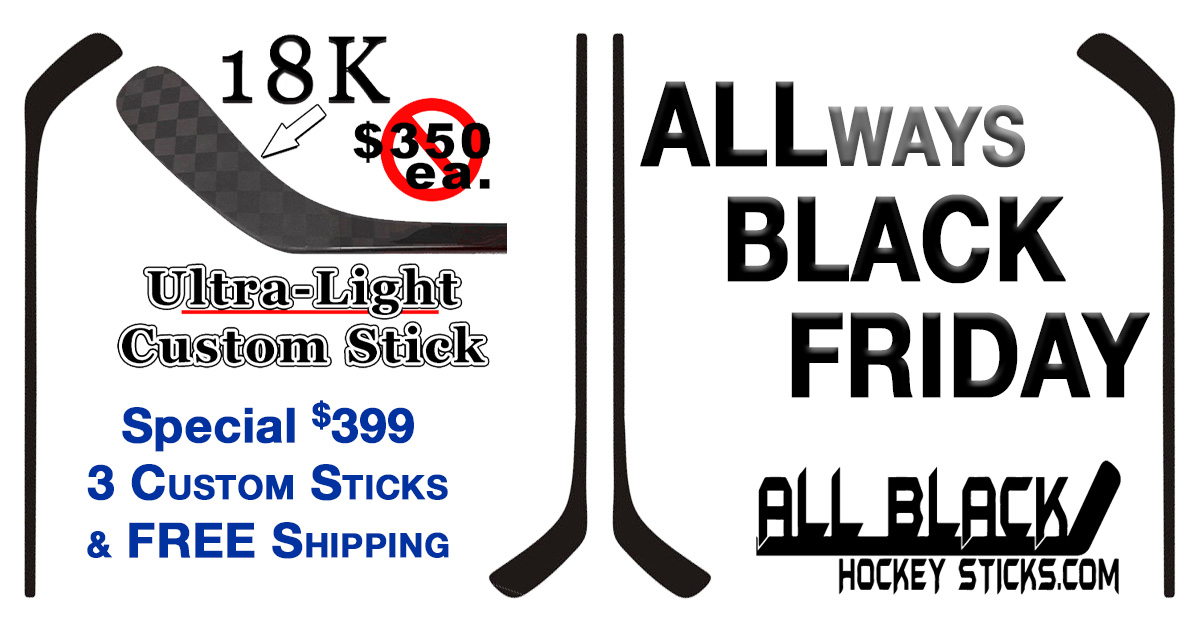 World's #1 Most Affordable 100% Carbon Fiber Hockey Sticks