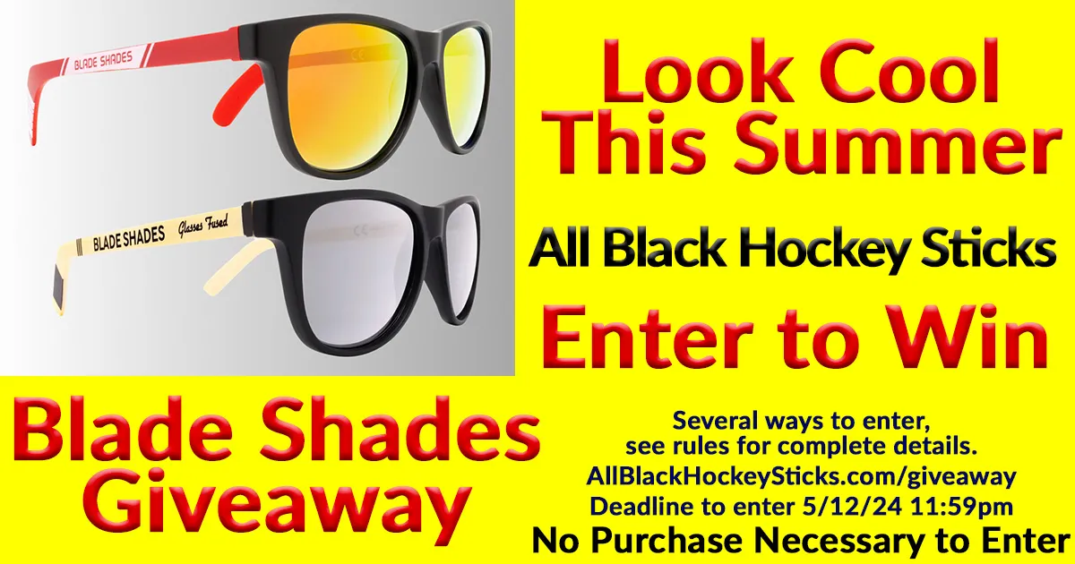 2024 Blade Shades Giveaway – Win Free Hockey Sunglasses